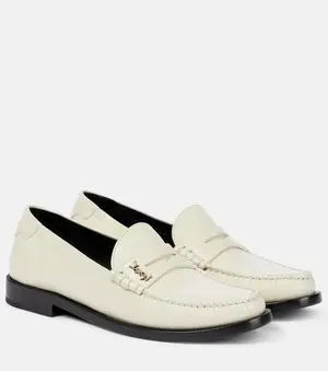 Saint Laurent Le Loafer Leather Loafers