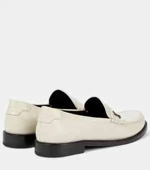 Saint Laurent Le Loafer Leather Loafers