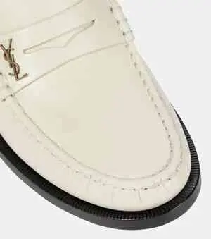 Saint Laurent Le Loafer Leather Loafers