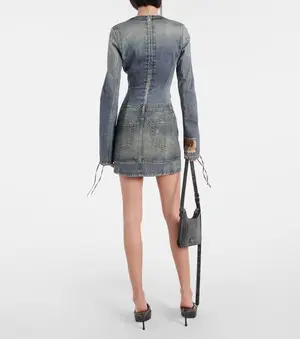 Acne Studios Printed Mini Dress