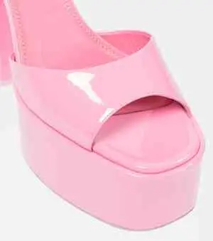 Paris Texas Tatiana Patent Leather Platform Sandals