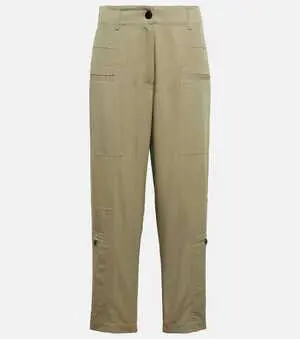 Proenza Schouler White Label High-rise Tapered Trousers