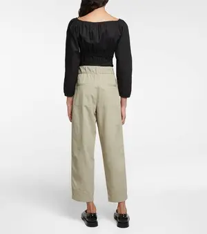 Proenza Schouler White Label High-rise Tapered Trousers