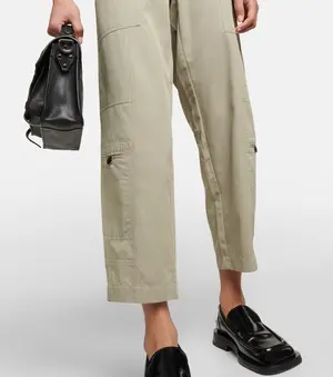 Proenza Schouler White Label High-rise Tapered Trousers