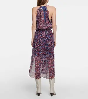 MARANT ETOILE Fadelo Printed Maxi Dress