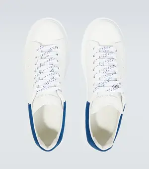 Alexander McQueen Oversized Leather Sneakers - White