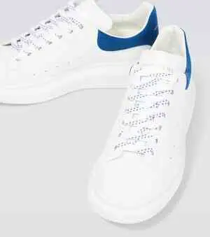 Alexander McQueen Oversized Leather Sneakers - White