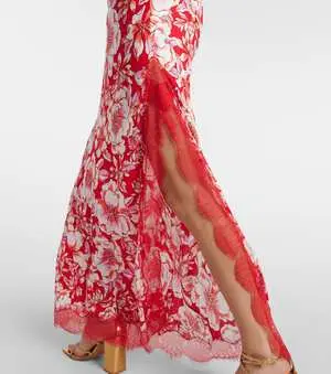 Poupette St Barth Lucia Printed Midi Dress
