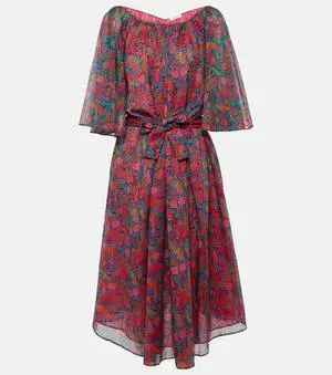 ERES Daisy Floral Cotton Midi Dress