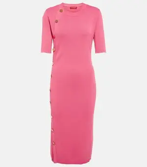 Altuzarra Button Detailed Day Dresses