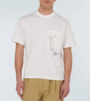 AND WANDER Pocket T Jersey T-shirt