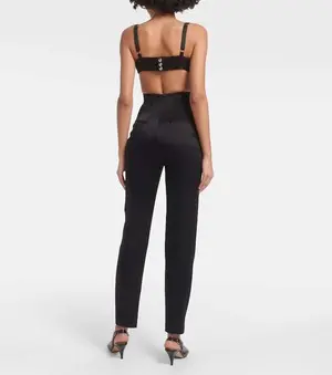 Khaite Knox Silk Bralette