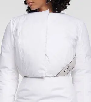 Prada Cropped Down Jacket