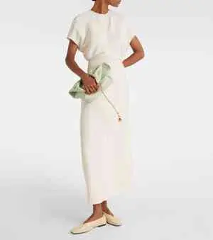 A.emery Briot Leather Ballet Flats - White