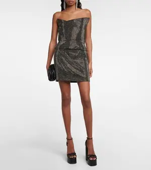 Roland Mouret Embellished Miniskirt