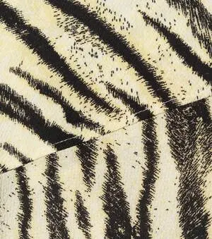 Baum Und Pferdgarten Senga Tiger-print Midi Skirt
