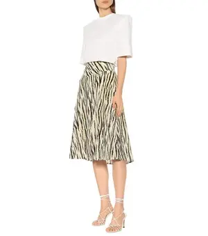 Baum Und Pferdgarten Senga Tiger-print Midi Skirt