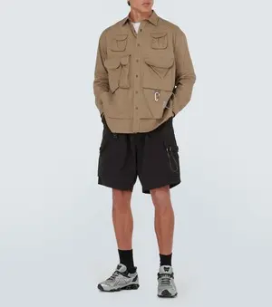 AND WANDER Cotton-blend Field Jacket