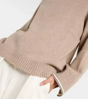 Brunello Cucinelli Wool, Cashmere, And Silk Sweater