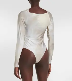 Coperni Criss-cross Jersey Bodysuit