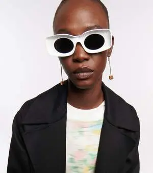Loewe Rectangular Sunglasses - White