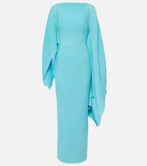 Solace London Adami Maxi Dress - Blue
