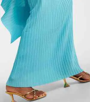 Solace London Adami Maxi Dress - Blue