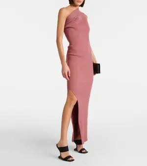 Rick Owens One-shoulder Maxi Dress - Pink
