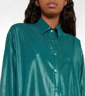 Oseree Lame Shirt