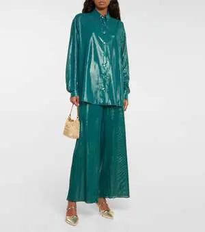 Oseree Lame Shirt