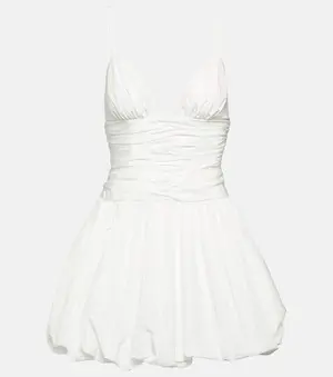 Staud Loren Minidress - White