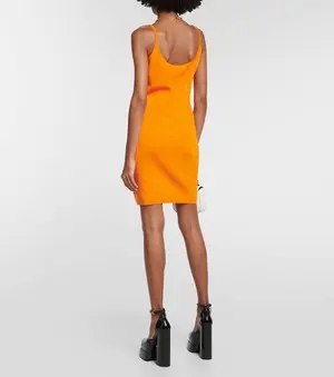 Versace Medusa '95 La Greca Jacquard Minidress