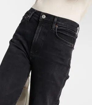 AGOLDE Harper Mid-rise Straight Leg Jeans