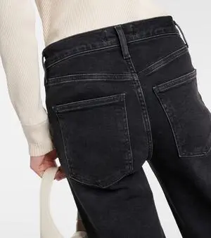 AGOLDE Harper Mid-rise Straight Leg Jeans