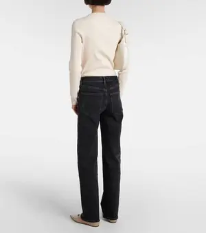 AGOLDE Harper Mid-rise Straight Leg Jeans