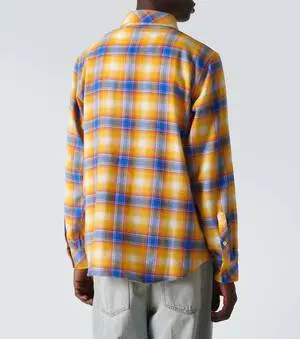 GOD'S TRUE CASHMERE Tartan Cashmere Shirt - Multicoloured
