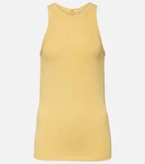 TOTEME Jersey Tank Top - Yellow
