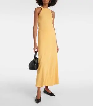 TOTEME Jersey Tank Top - Yellow