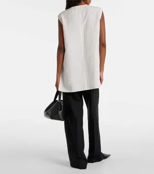 TOTEME Lyocell And Linen Top