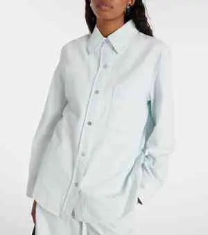Vince Cotton Twill Overshirt