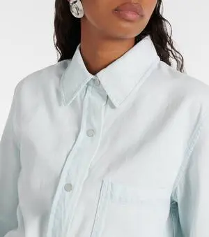 Vince Cotton Twill Overshirt