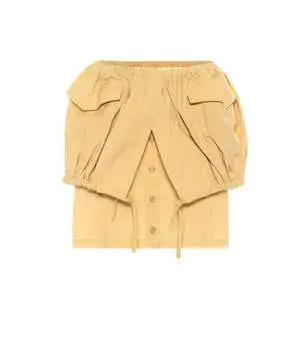 Jacquemus Button Detailed Skirts