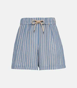 Brunello Cucinelli High Rise Shorts For Women
