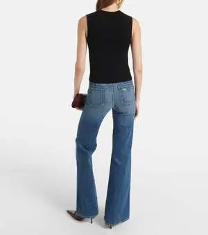 NILI LOTAN May Cashmere Sweater Vest - Black