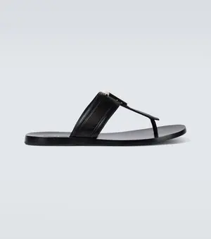 TOM FORD Leather Thong Sandals
