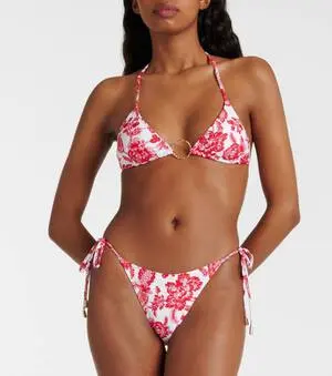 Melissa Odabash Miami Floral Bikini Bottoms