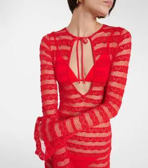 AYA MUSE Lace Maxi Dress