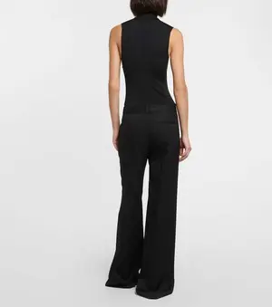 THE ROW Encore Flared Wool Pants