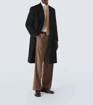 Canali Wool And Cashmere Overcoat