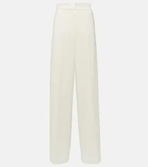 Max Mara Ercole Straight Leg Pants - White